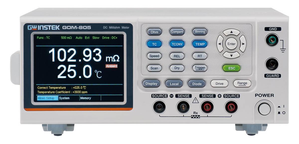 【りかなび】ミリオームメータ GOM－805【テクシオテクノロジー】｜必要な商品を今すぐ検索！「教員用・研究用の理科学機器」検索サイト”りかなび”
